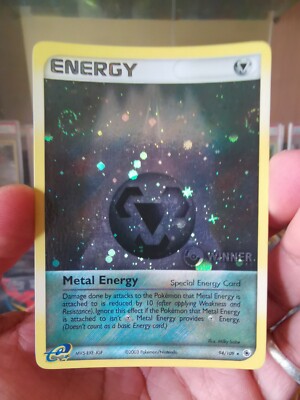 Pokemon Card 2003 METAL ENERGY Rare Gold Stamp WINNER 94/109 EX RUBY ...