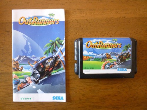 Free shipping (cartridge and manual only) Outrunners Mega Drive MD ...