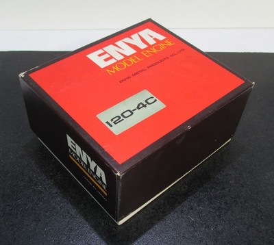 Enya 120-4C 19.93cc 4 cycle glow engine with muffler, used for R/C ...