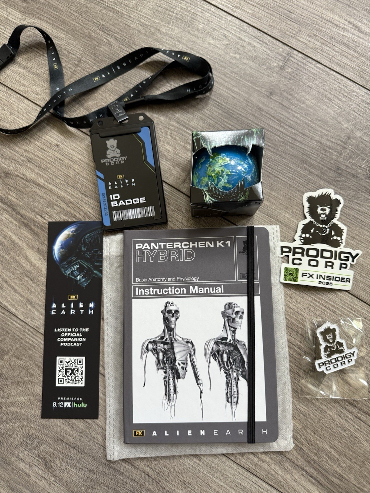 Alien Earth SXSW 2025 FX Hulu Prodigy Corp Swag Fashion - Notebook ...