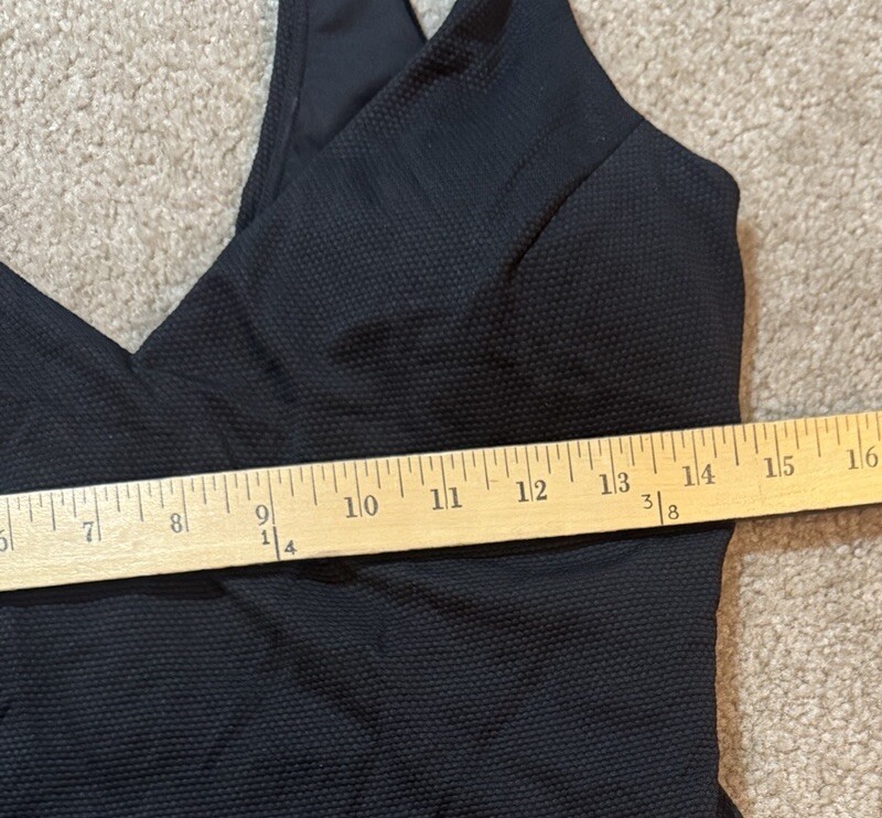 SPANXshape Swim Pique Plunge One-Piece #50384R Fully Lined Retails ...