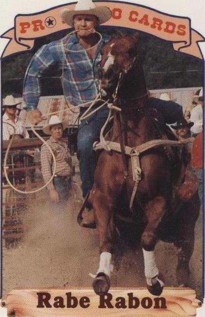 1991 Rodeo America Pro Rodeo Cards - Set a Rabe Rabon #2 for sale ...