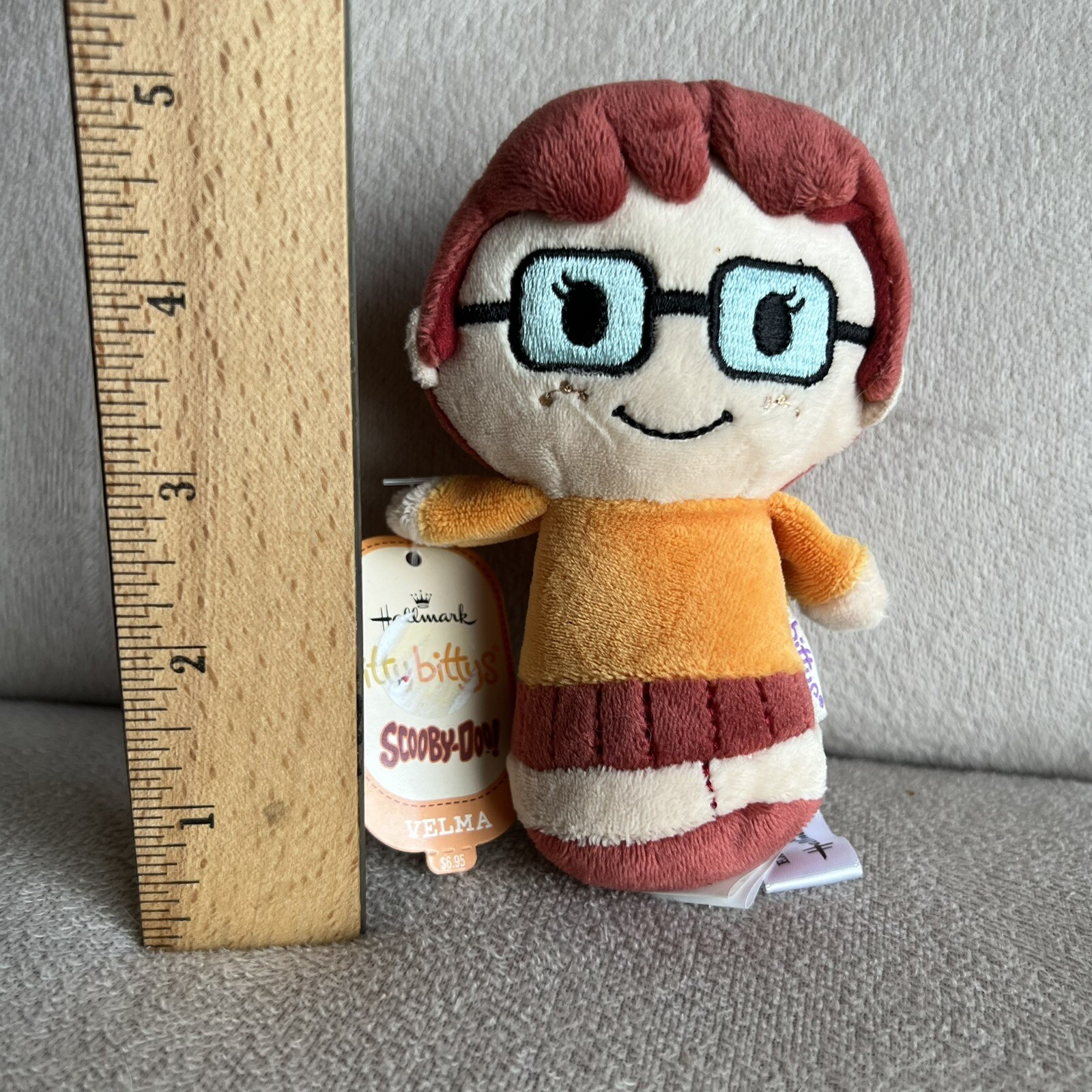 Velma Hallmark itty Bitty bittys Plush Animal Toy Scooby-Doo Fred ...