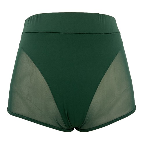 Women's See Through Sport Shorts Hot Pants Gym Workout Yoga Bottoms ...