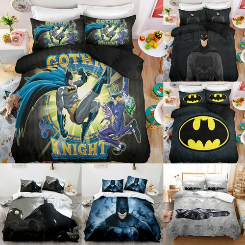Superhero^Batman Bedding Set Duvet/Quilt Cover Pillowcase Comforter ...
