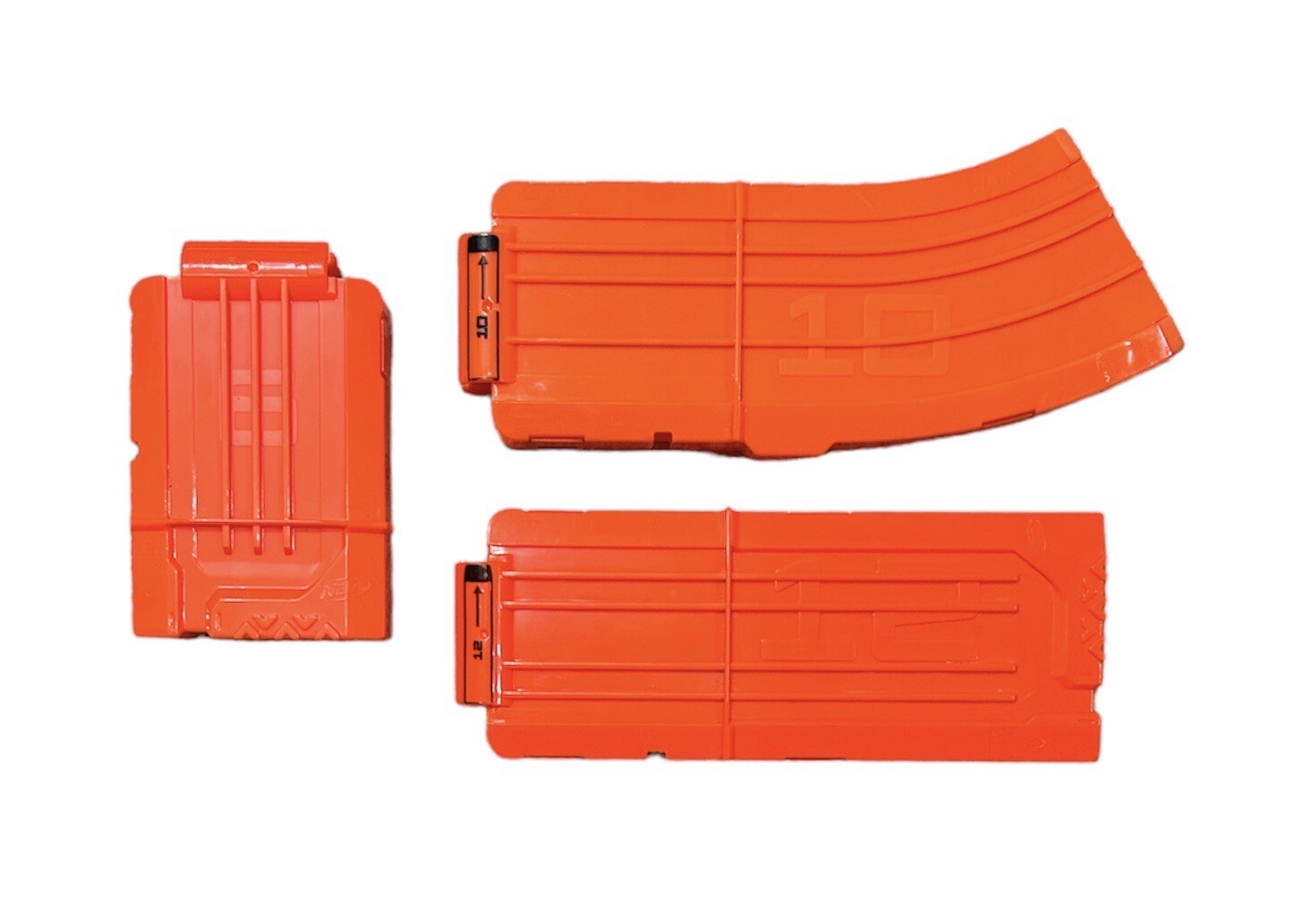 nerf magazine lot of 3 - 5,10,12 round | eBay