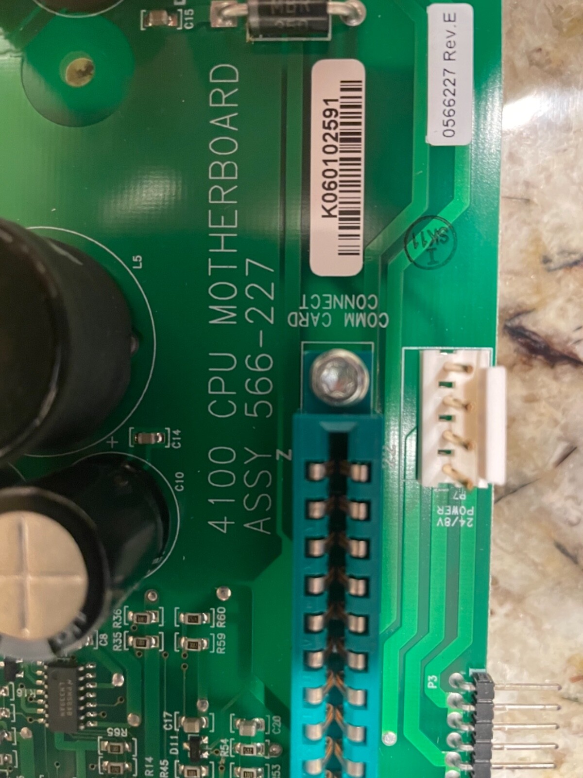 Simplex 566-227 4100 CPU Motherboard PLC 637-158 for 4100u Fire Control ...