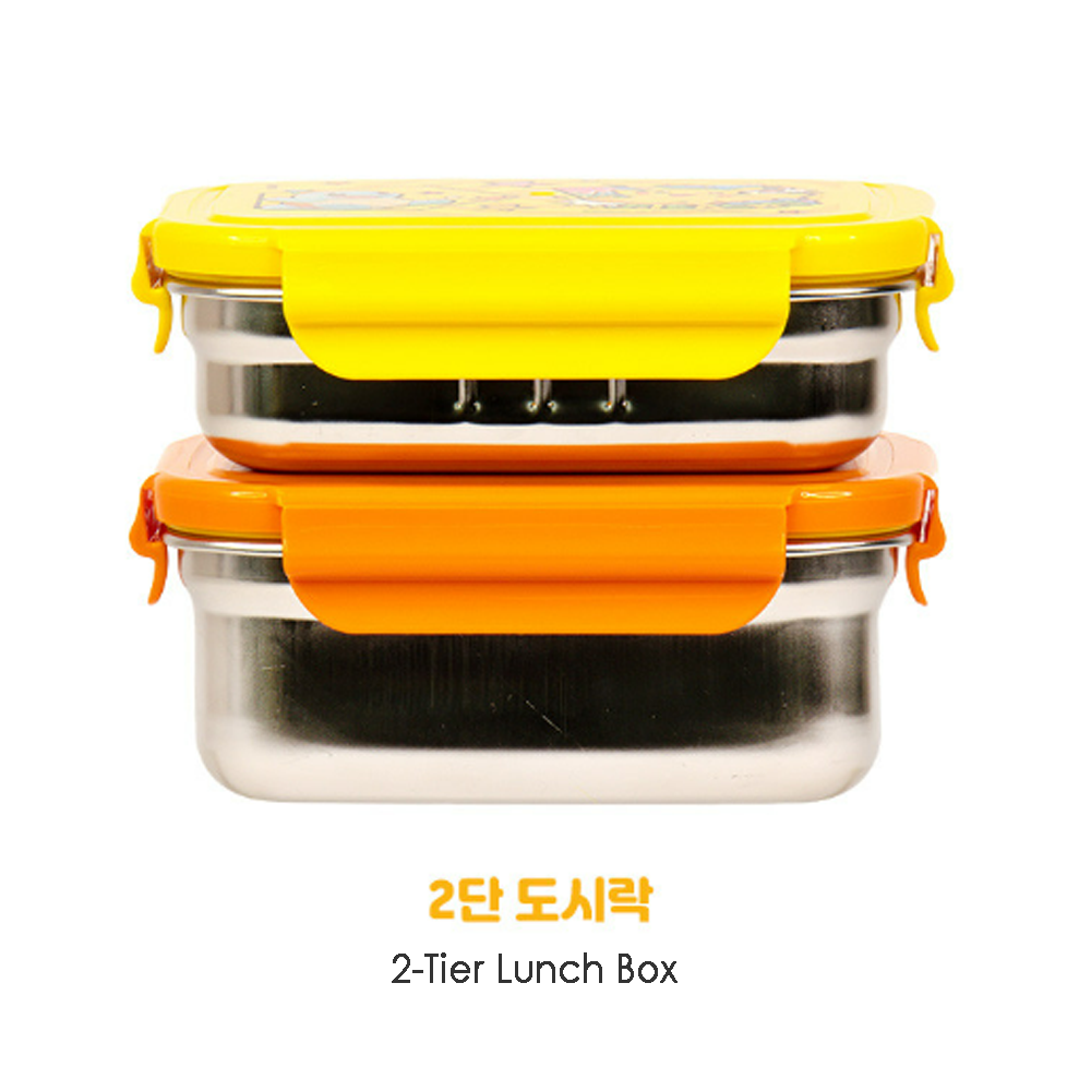 Pokemon Double Lock Stainless Steel Lunch Box -Expedited Shipping /made ...