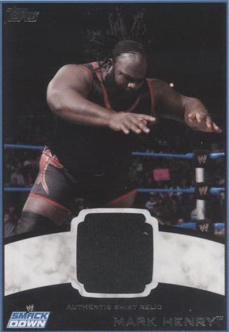 2012 Topps WWE - Shirt Relics Mark Henry (MEM) for sale online | eBay