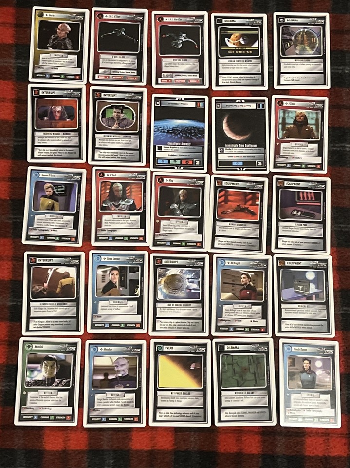 Star Trek: The Next Generation CCG - White Border Edition | eBay