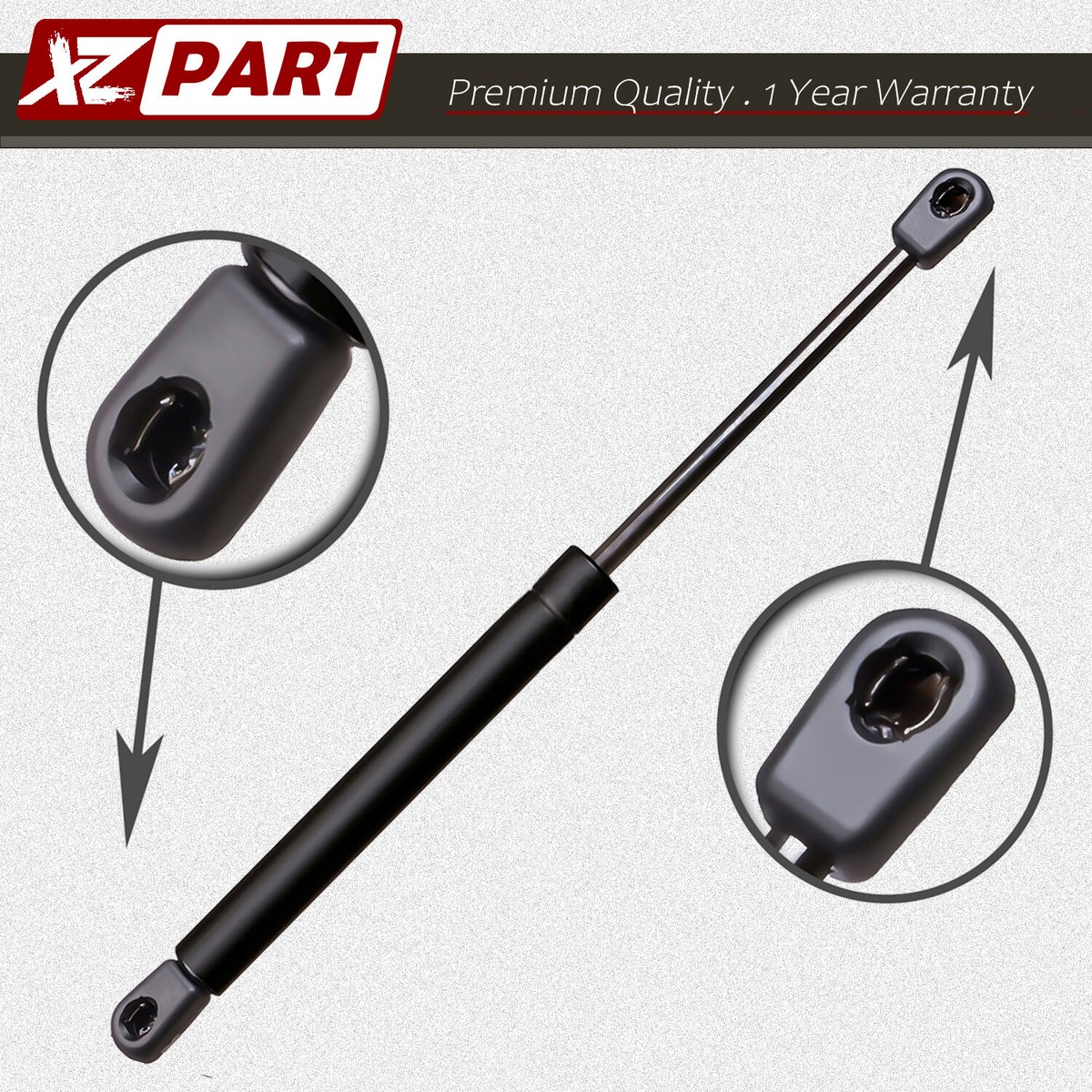 Hood Lift Supports 2-Pack Hood Lift Support Struts - Gas Damper Shock ...