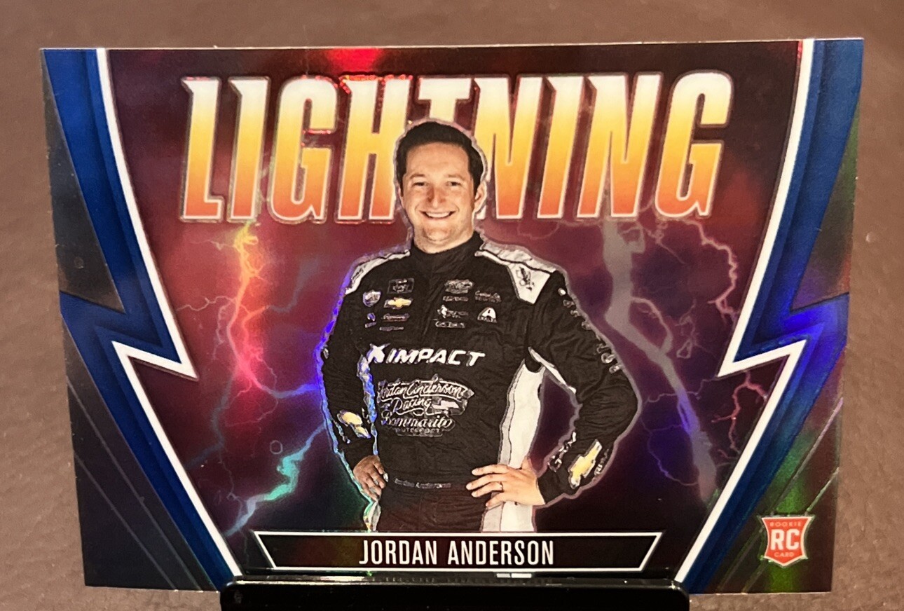 2023 Chronicles Racing - JORDAN ANDERSON *LIGHTNING Blue Prizm RC Parallel* /199 | eBay
