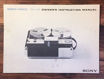 Sony TC-104 Tape Player Owner / User Manual *Original* | eBay