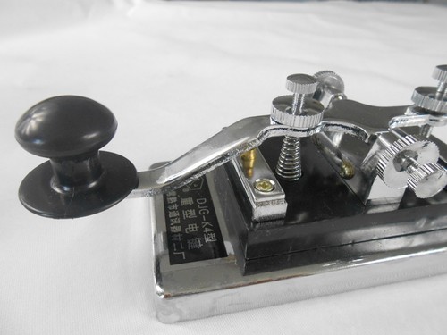 MORSE CODE Ham Shortwave Radio CW Morse Telegraph Key K4 Heavy Hand Key ...