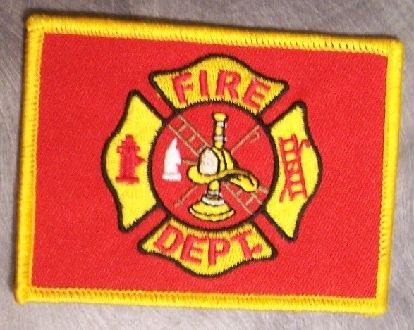 Embroidered Fire Department Insignia Patch NEW | eBay
