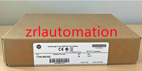 New FactorySealed AB 1756-M03SE SERA ControlLogix 3 Axis SERCOS ...