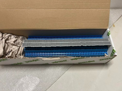 New Lot of 50 Wago 280-520 Blue Double Deck Terminal Blocks | eBay