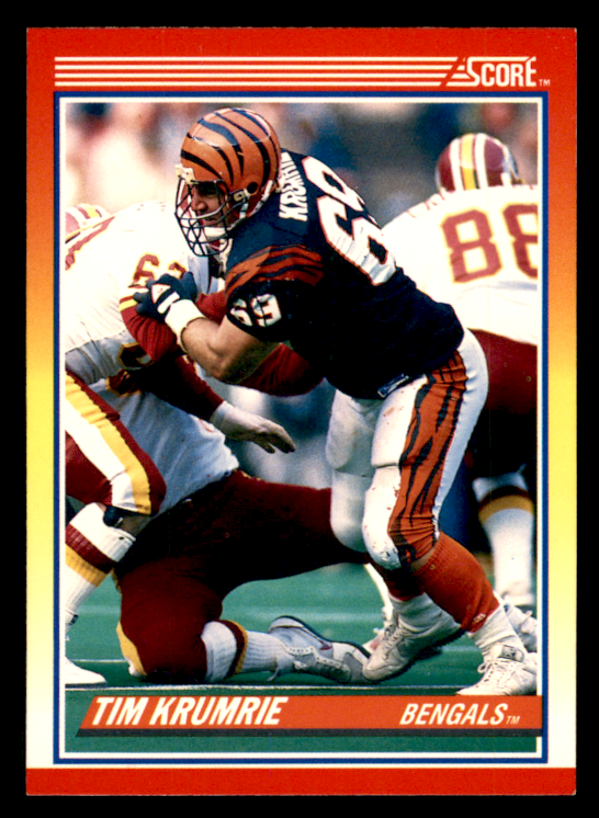 1990 Score Tim Krumrie #237 Cincinnati Bengals | eBay