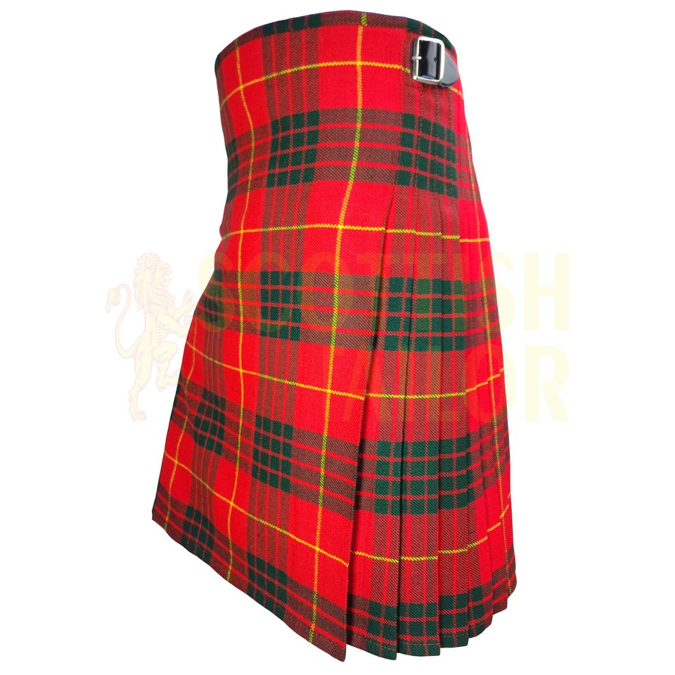 Scottish Traditional Handmade Cameron Clan Modern Tartan Kilt For Men ...