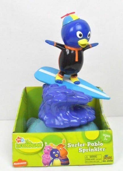 Nick Jr. Backyardigans Surfer Pablo Sprinkler 2007 Imperial Toy for ...