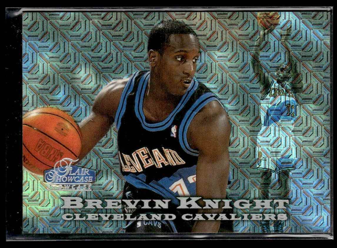 1998-99 Fleer Showcase Showdown Brevin Knight 414/500 Atlanta Hawks #2 ...