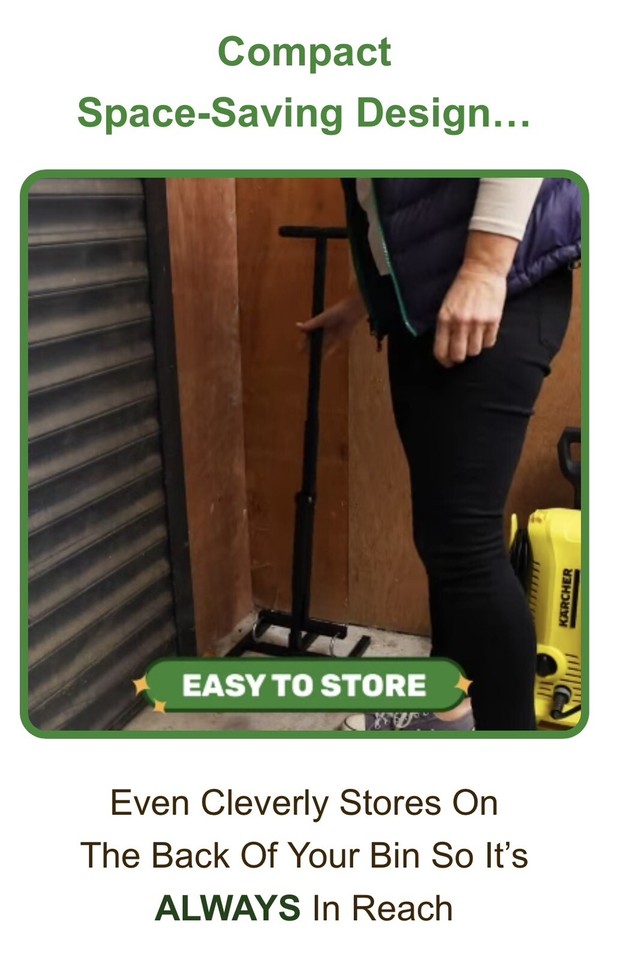 Bin Booster Wheelie Bin Compactor To Compress Waste | eBay UK