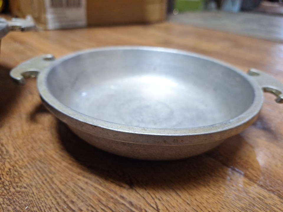 Set of 2 Vtg Guardian Cookware Cast Hammered Aluminum 12" & 7" Skillet ...