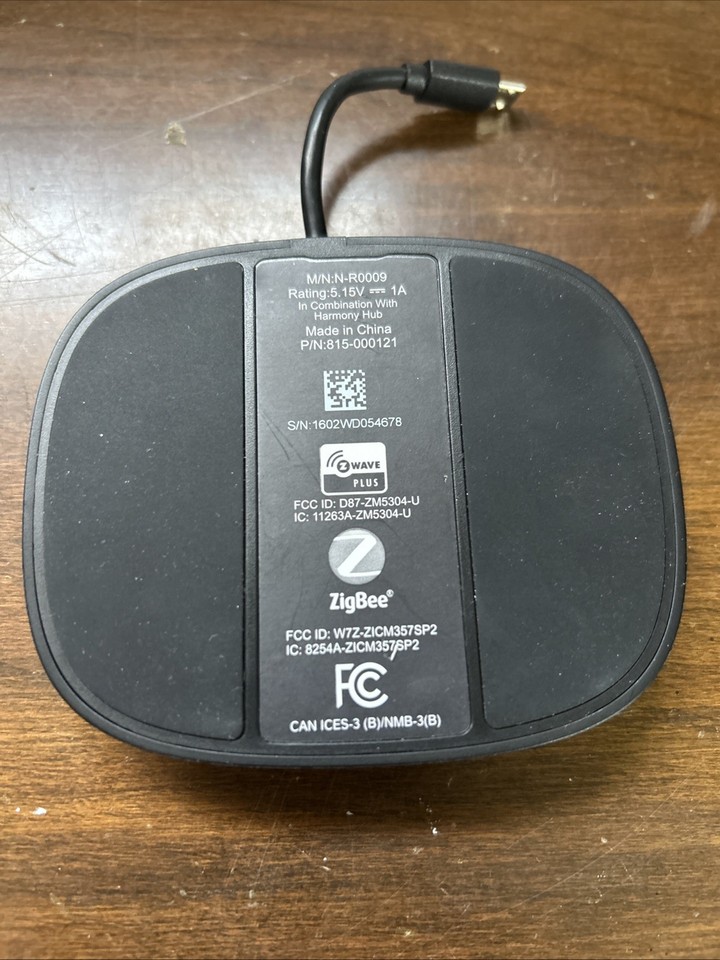 Logitech Harmony Home Hub Extender Black N-R0009 815-000121 | eBay