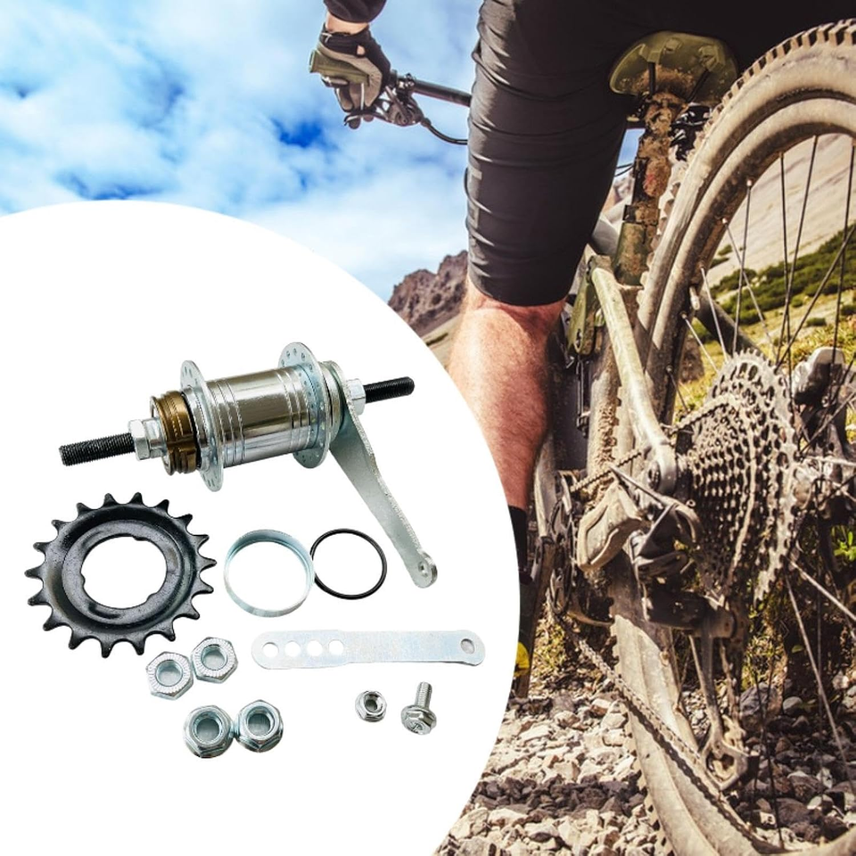 Bicycle Hub Conversion Set Coaster Brake Rear Hub 36 Holes Tool Bike ...
