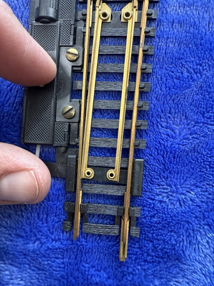 Atlas HO Scale 9" Left RIGHT Remote Snap Switch Turnout Tyco Train ...