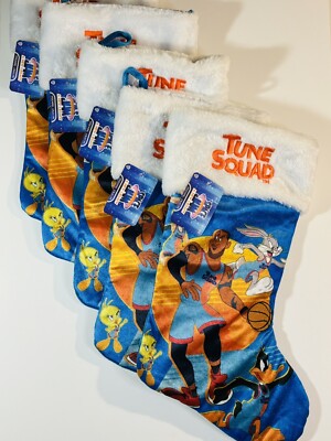 Christmas Stocking Lot 5 Space Jam Tune Squad Bugs Bunny Daffy Duck ...