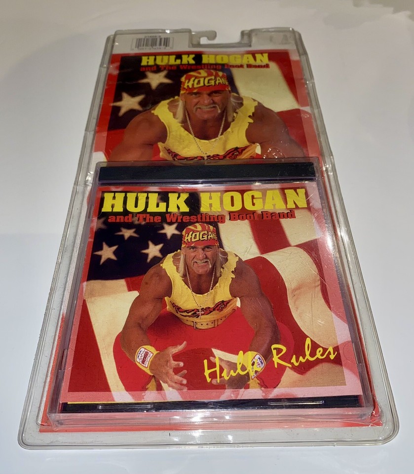WCW Hulk Hogan And The Wrestling Boot Band 1995 CD Long Box ...