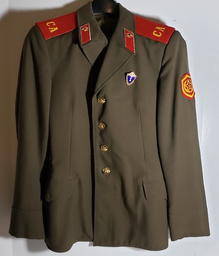 Rare Russian Red Army Soviet Union Wool Uniform Jacket w/Military Pins ...