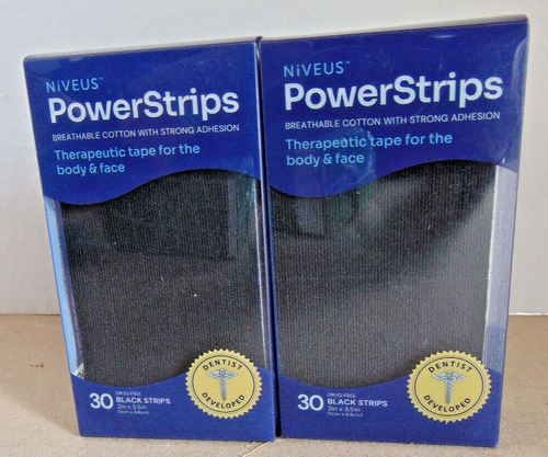 Niveus PowerStrips Dentist Developed ElasticTherapeutic Tape Black 30 ...