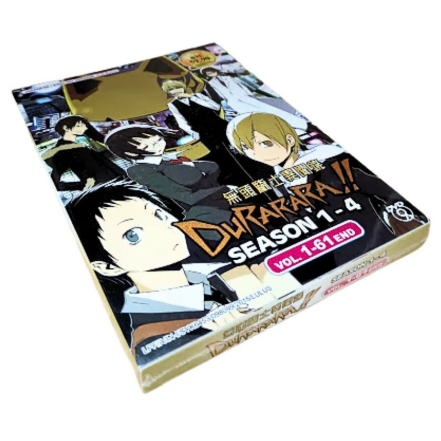 DVD Anime Durarara!! Complete Season 1-4 English Dubbed & Sub - FREE ...
