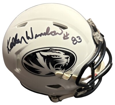 Missouri Tigers Kellen Winslow Signed White Mini Helmet Beckett ...