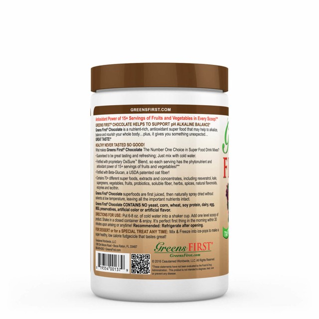 Greens First Chocolate Superfoods Extracts & Concentrates for sale ...