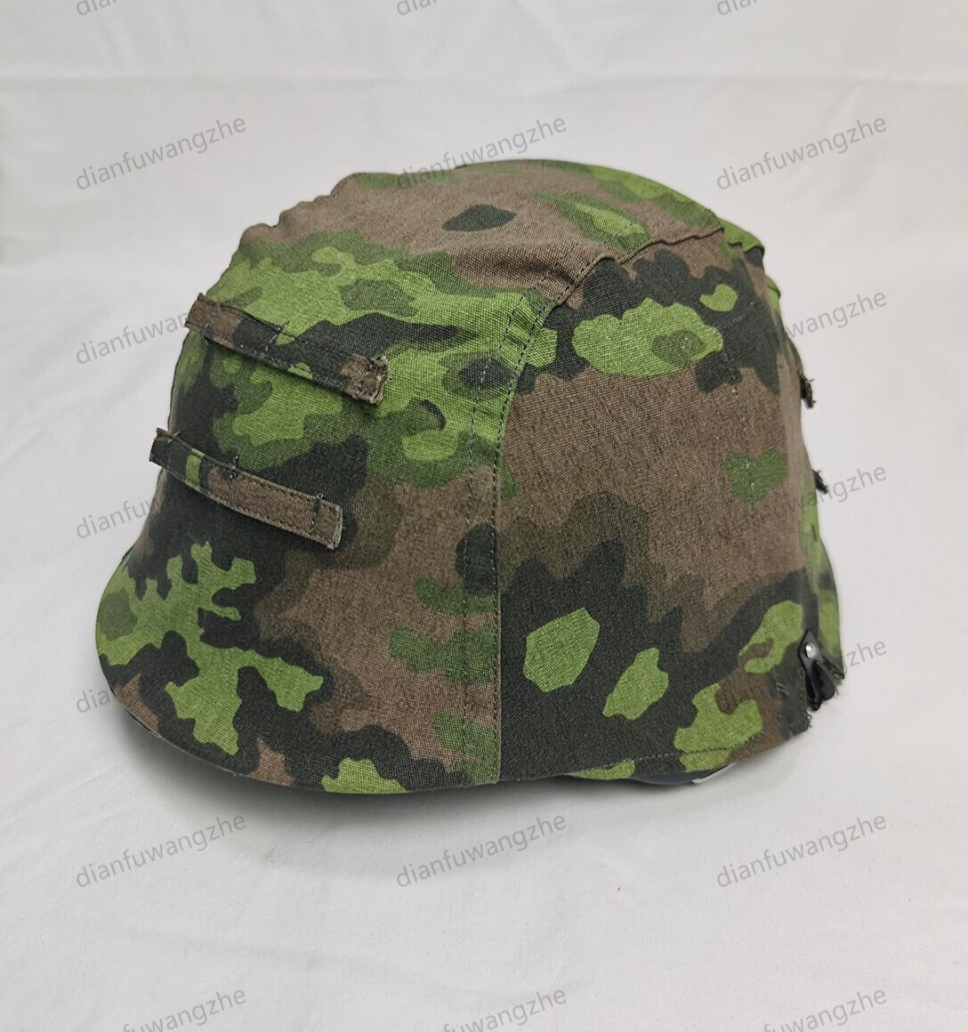 WWII GERMAN OAK CAMO M35 REVERSIBLE HELMET COVER CAP -standard REPRO | eBay