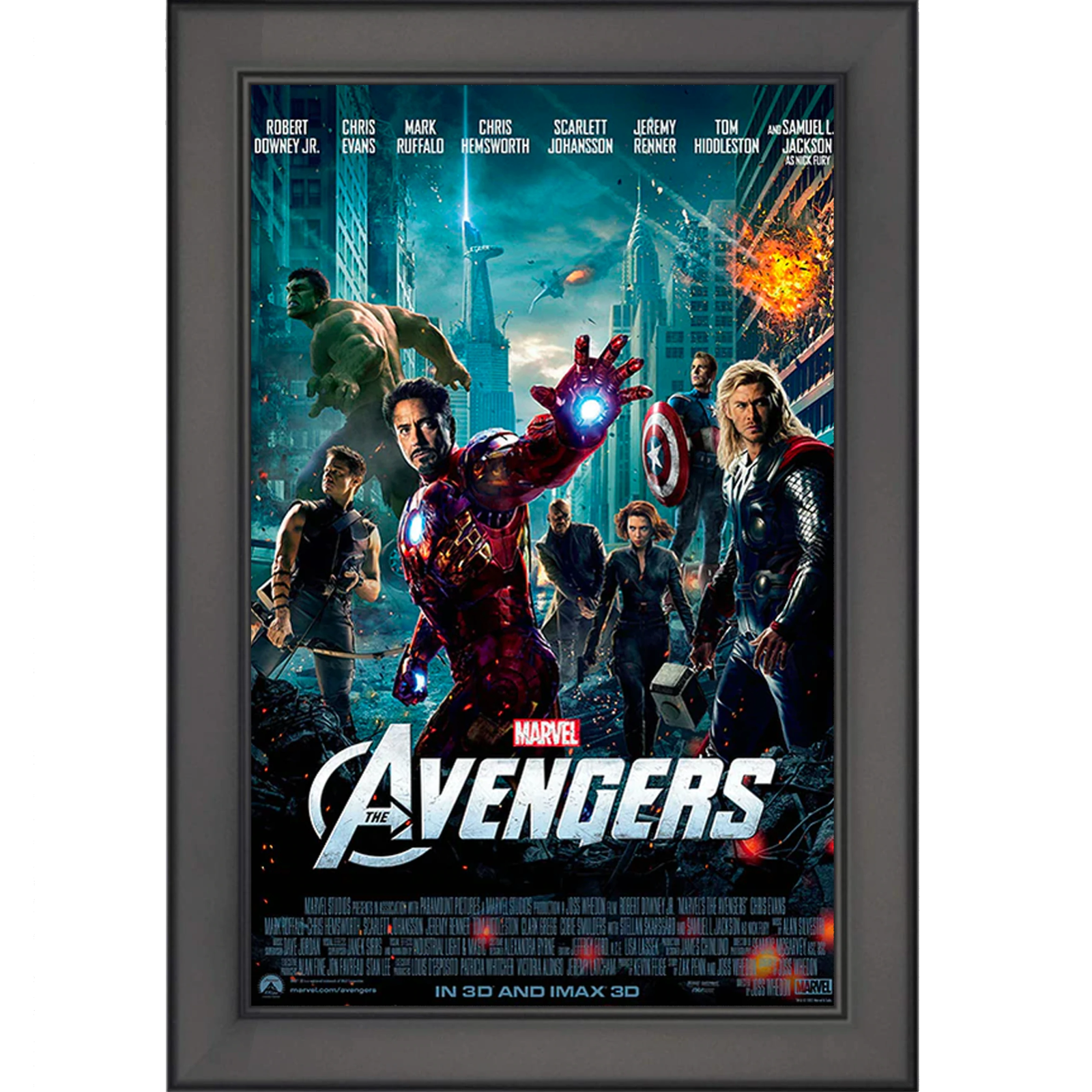 Framed Marvel Posters