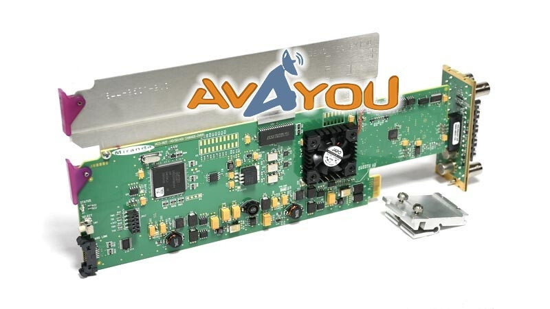 Miranda HCO-1822 2x1 HD/SD/ASI Changeover + 16 Ch Audio & Meta + CS ...