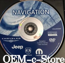Jeep Dodge CHRYSLER Navigation DVD Map Update Disc for sale online | eBay