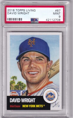2018 Topps Living David Wright #87 PSA 9 | eBay