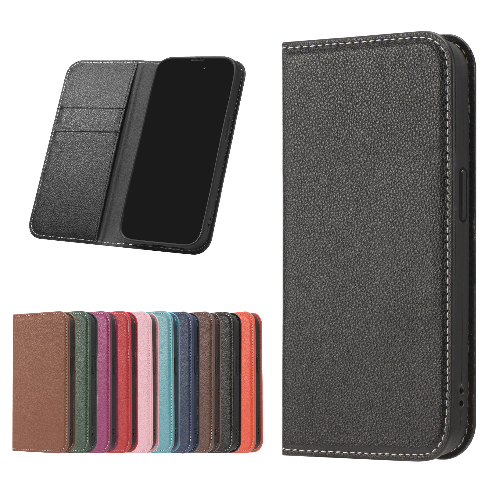 Handy Hülle für Apple iPhone Smart Case Schutz Tasche Magnet Cover Slim ...