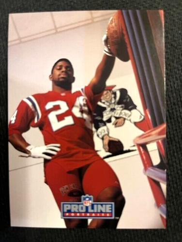 NFL - Jon Vaughn 1992 Pro Line Portraits Football - Patriots | eBay