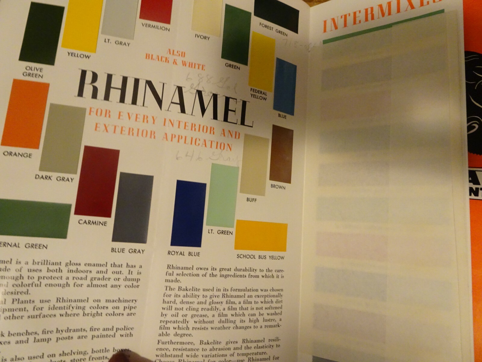 Tropical Paint & Oil Spray Rhinamel. Rhinamel, Elastikote, Tropichlor ...