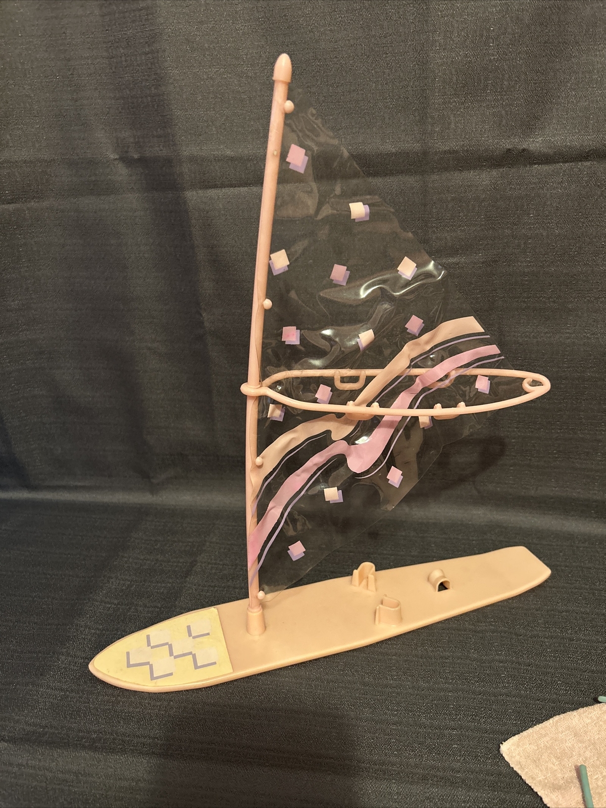 COMPLETE SET Vintage 1988 Hasbro Maxie Doll Sun and Sail Windsurfer ...