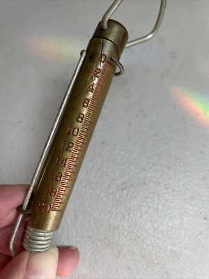 Antique Pelouze Mfg Co 20 Pound Hanging Spring Scale Not for Trade Rare ...