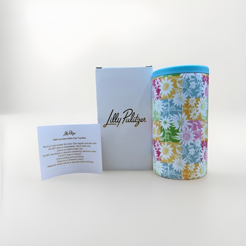 Lilly Pulitzer GWP Insulated Slim Can Tumbler- B0620118 | eBay