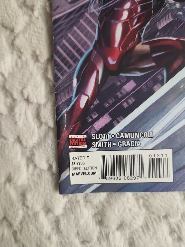 Marvel Comics The Amazing Spider-Man Issue #13 Vs Iron Man Slott ...