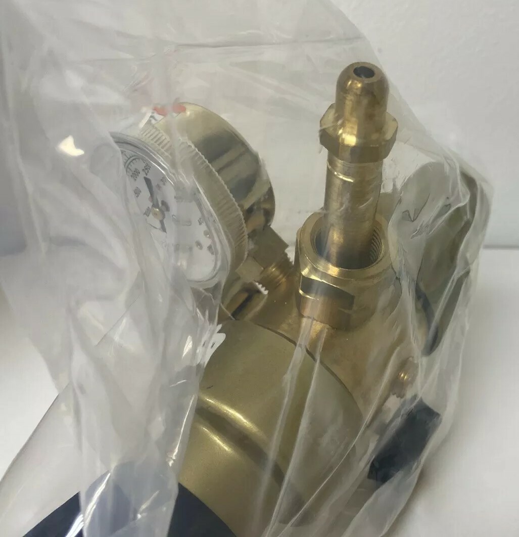 New Scott Gas Regulator Brass 51209350 30psi / 4000psi Gauges Methane ...